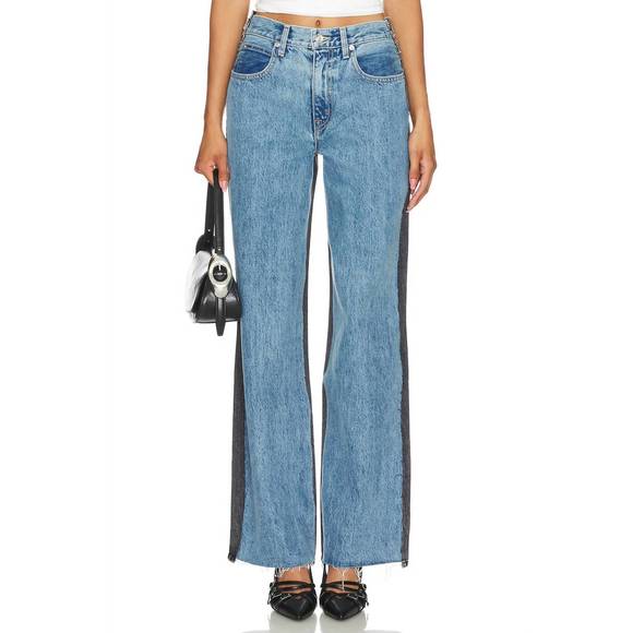 SLVRLAKE | Pants & Jumpsuits | New Slvrlake Reworked Grace Panelled Pants In Pacific Moon | Poshmark